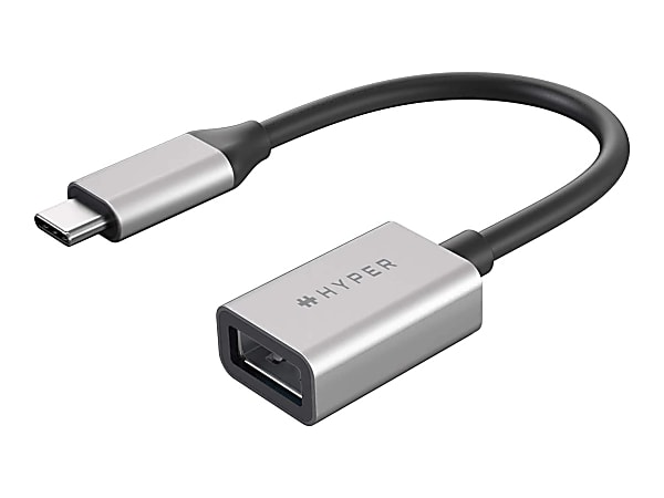 Targus Sanho HyperDrive USB C To USB A 10 Gbps Adapter Gray HD425D ...