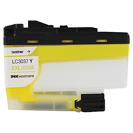Brother LC3037 Yellow Super High Yield Ink Cartridge - Office Depot