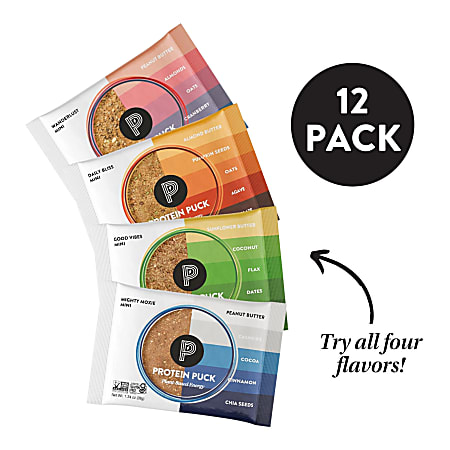 Protein Puck Variety Pack 3 each Wanderlust Daily Bliss Good Vibes ...