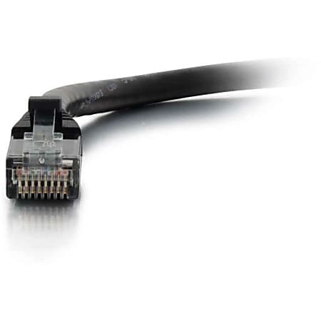 C2G 15ft Cat5e Ethernet Cable Snagless Unshielded UTP Black Category 5e ...