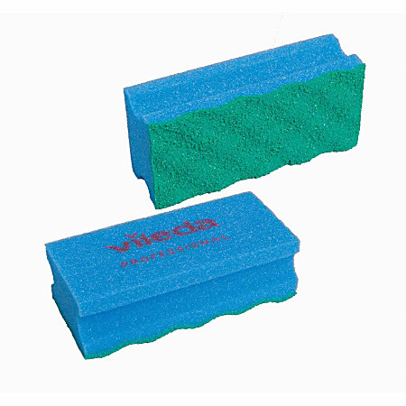 Vileda Professional PUR Active Scrub Sponge 10 Pack Foam Blue - ODP ...
