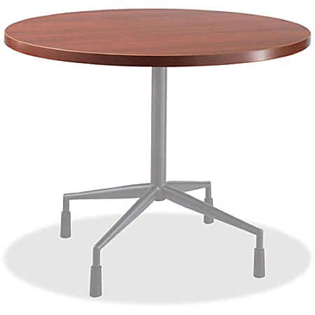 Safco RSVP Table Top Round Cherry - Office Depot