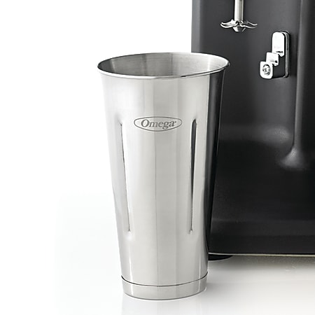 Omega M3000 Triple Spindle Milkshake Maker BlackSilver - Office Depot