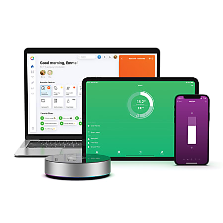 Homey Bridge Universal Smart Home Hub - Office Depot