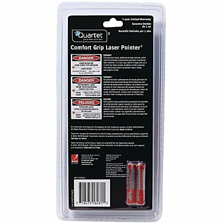 Quartet Classic Comfort Laser Pointer Class 3a Large Venue Green Red ...