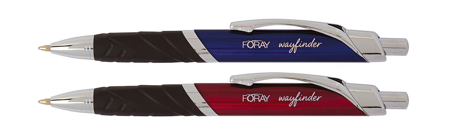 FORAY Wayfinder Retractable Ballpoint Gel Pens 0.7 mm Fine Point ...