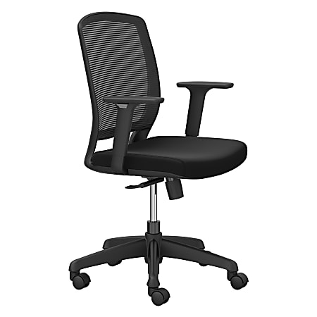 National Vora Ergonomic Mesh Task Chair Black - Office Depot