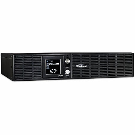 CyberPower Smart App LCD UPS Series Black OR2200LCDRT2U - Office Depot