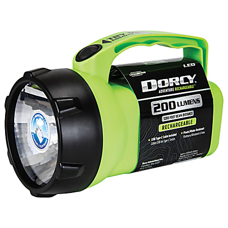 Dorcy LED IndoorOutdoor Rechargeable Floating Lantern Spotlight 2 Watts ...