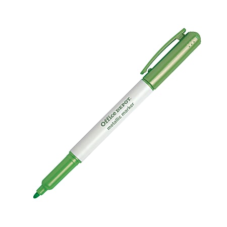 Office Depot Brand Metallic Markers Bullet Point Assorted Colors Pack ...