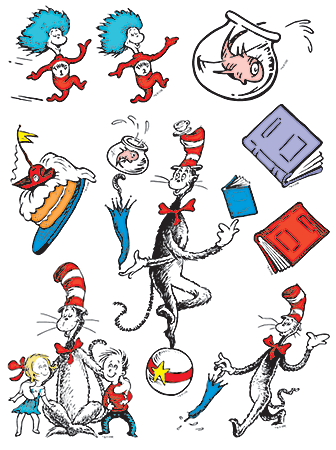 Eureka Dr. Seuss Bundle Decoration Kit Pack Of 7 - Office Depot