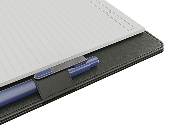 TUL Discbound Notebook With Leather Cover Letter Size Narrow Ruled 60 ...