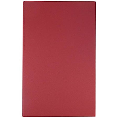 JAM Paper Legal Card Stock Garnet Dark Red Legal 8.5 x 14 80 Lb Pack Of ...