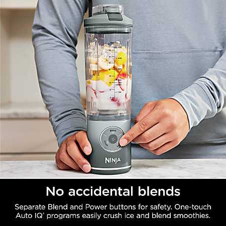 Ninja Blast Max Portable Blender 22 Oz Platinum Silver Total Qty 1 ...