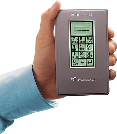 DataLocker Enterprise 1TB External USB 2.0 Hard Drive Black DL1000E2 ...