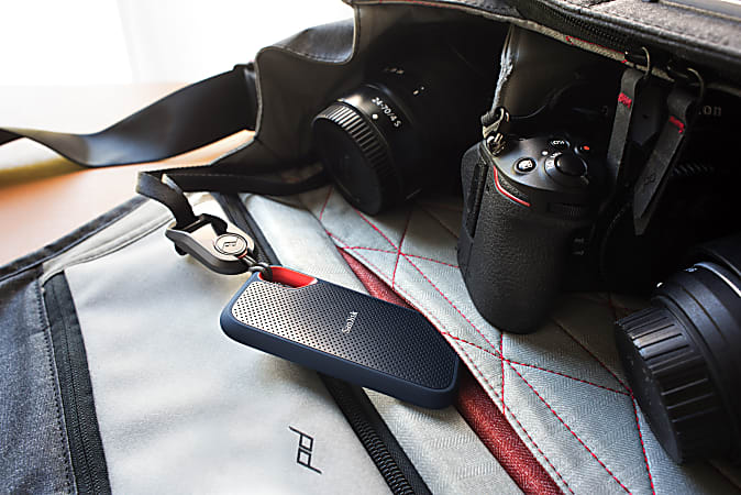 SanDisk Extreme Portable SSD 4TB Black - Office Depot SanDisk Extreme Portable SSD 4TB Black - Office Depot