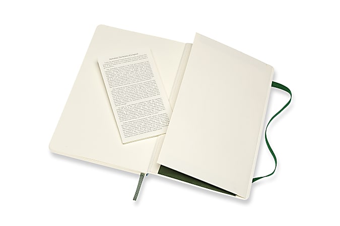 Moleskine Classic Soft Cover Notebook 5 x 8 14 Ruled 192 Pages Myrtle ...