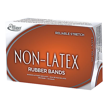 Alliance Rubber Sterling Rubber Bands No. 19 1 lb Orange Box Of 1750 ...
