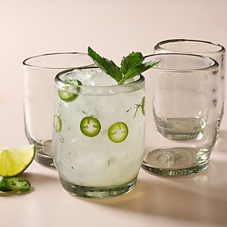 Cravings By Chrissy Teigen 4 Piece Glass Spanish Double Old Fashion Set ...