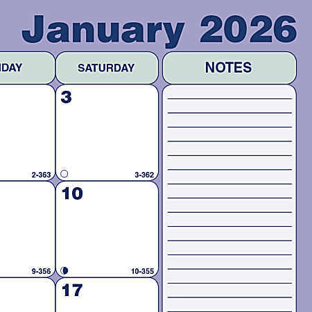 2026 Brownline Monthly Desk Pad Calendar 11 x 8 12 BlueWhite January To ...