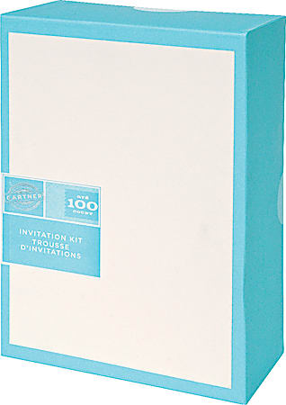 Gartner Studios® Invitations, 5 1/2" x 8 1/2", Ivory, Pack Of 100