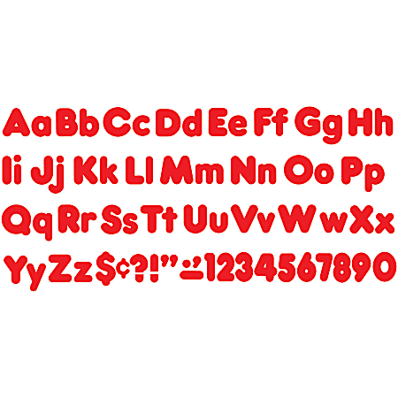 Trend Red 4 Casual Combo Ready Letters Set 20 82 50 29 Number Lowercase ...