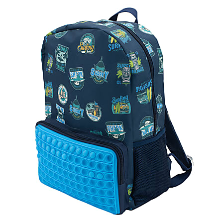 Accessory Innovations Shark Zone Backpack With 16 Laptop Pocket Blue ...