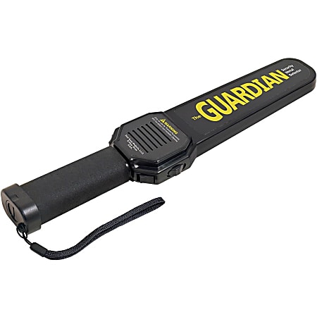 Bounty Hunter Guardian Handheld Security Wand Black - Office Depot