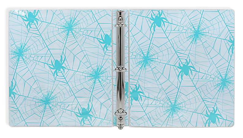 Innovative Designs 3 Ring Licensed Vinyl Binder 1 Round Rings Spiderman ...