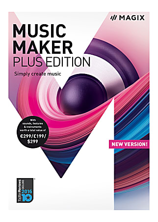 Magix Music Maker Plus Edition Disc - Office Depot