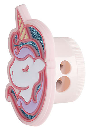 Office Depot Brand Fun Shaped 2 Hole Manual Pencil Sharpener Unicorn ...