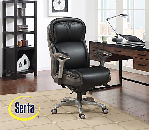 Serta Smart Layers Managers Office Chair With AIR Technology 45 H x 21 ...