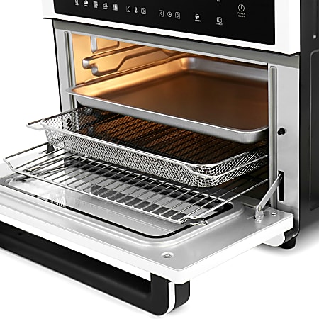 MegaChef 10 In 1 Electronic Multifunction Countertop Oven With 360 Hot ...