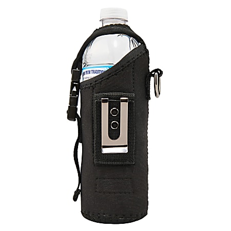 Ergodyne Squids 3775 CanBottle Holder Trap Black - Office Depot