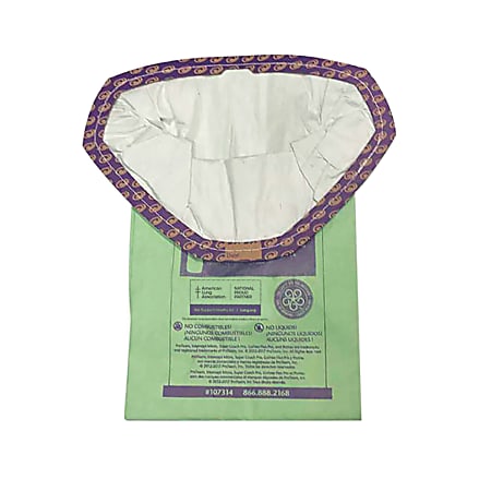 ProTeam Backpack Intercept Micro Filter Bags 6 Quart Open Collar Green ...