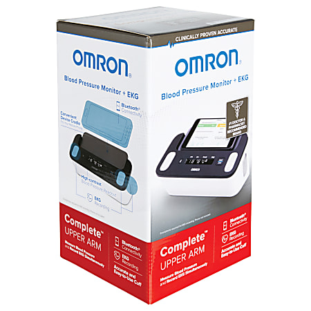 Omron Complete Wireless OMRBP7900 Upper Arm Blood Pressure Monitor And ...
