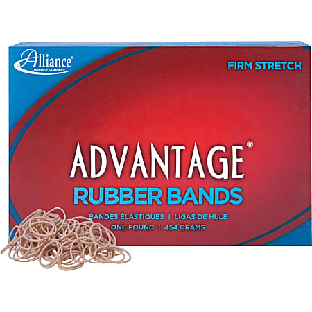 Alliance Rubber Advantage Rubber Bands Size 10 1 14 x 116 Natural Box ...
