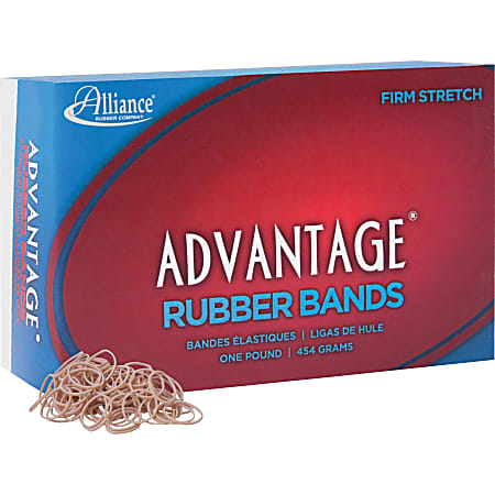 Alliance Rubber Advantage Rubber Bands Size 10 1 14 x 116 Natural Box ...