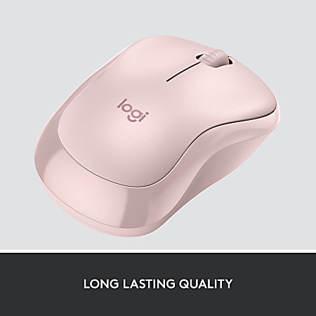 Logitech M220 SILENT Wireless Mouse Rose - Office Depot