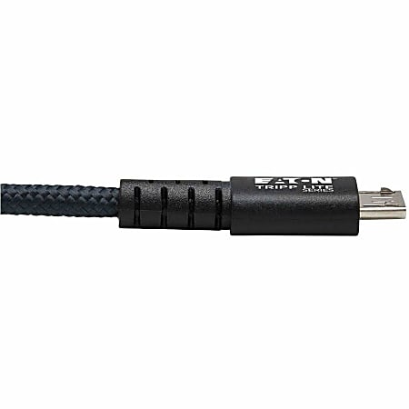 Tripp Lite Heavy Duty USB A To USB Micro B Charging Sync Cable 3 Gray ...