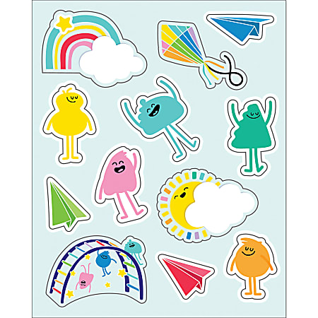 Carson Dellosa Education Stickers Happy Place 72 Stickers Per Pack Set ...