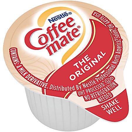 Nestl Coffee mate Liquid Creamer Original Flavor 0.38 Oz Single Serve ...