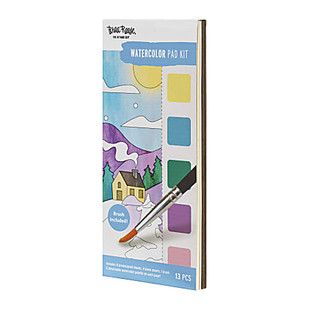 Brea Reese Packable Painting Bookmark Kit Winter Kit Of 13 Pieces ...
