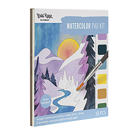 Brea Reese Packable Painting Bookmark Kit Winter Wonderland Kit Of 13 ...