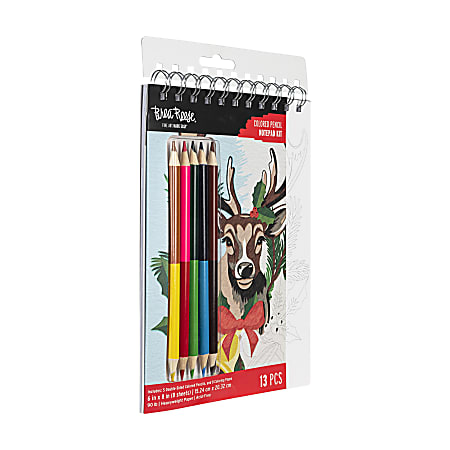 Brea Reese Color By Number Winter Wonderland Coloring Book Kit - Office ...