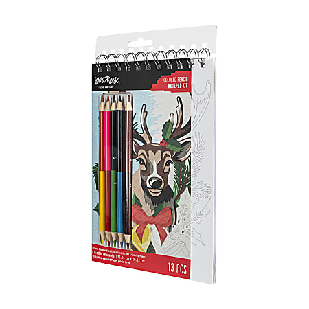 Brea Reese Color By Number Winter Wonderland Coloring Book Kit - Office ...