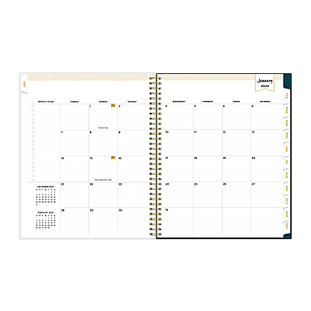 2024 Day Designer WeeklyMonthly Planning Calendar 8 12 x 11 Graceful ...