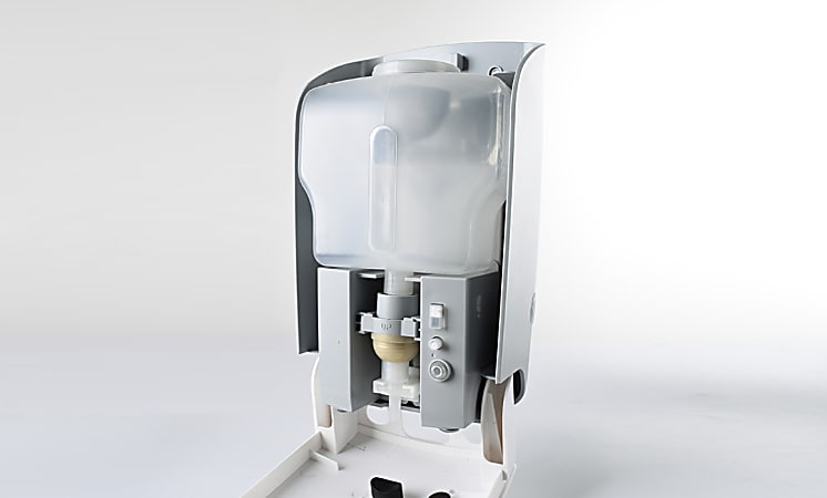 Alpine Automatic Liquid Soap Dispenser 11 14 H x 6 516 W x 4 716 D Gray ...