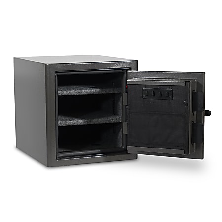 Sanctuary Diamond Combination Lock HomeOffice Safe 1.32 Cu. Ft. Dark ...