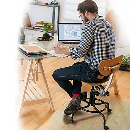 Floortex Ecotex BioPlus Polycarbonate Chair Mat for Hard Floors 46 x 60 ...